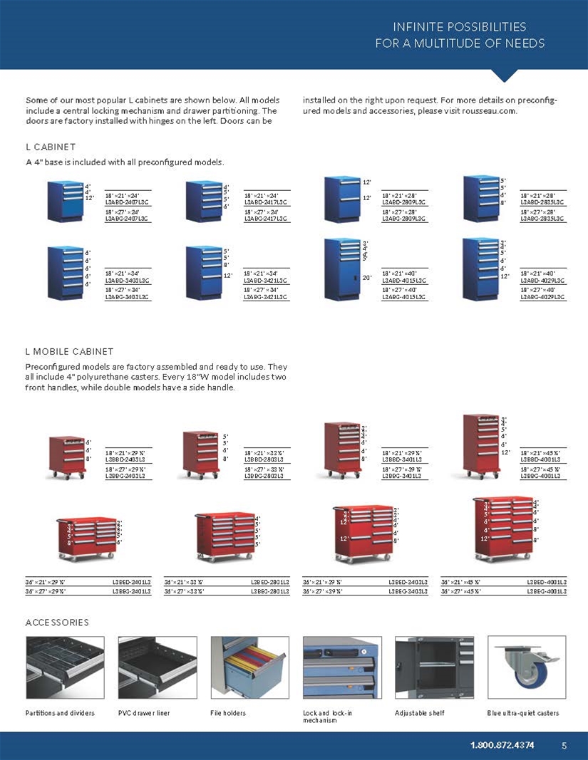 Rousseau Flexible Storage Solutions