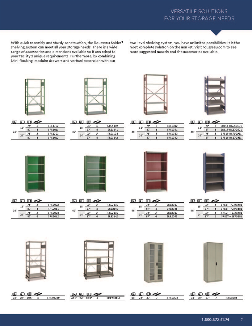 Rousseau Flexible Storage Solutions